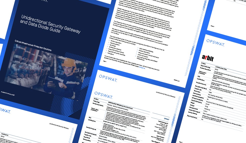 Unidirectional Security Gateway and Data Diode Comparison Guide